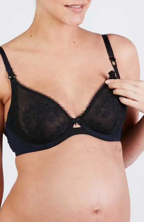 CACHE COEUR Louise Maternity And Nursing Bra Classic - Navy