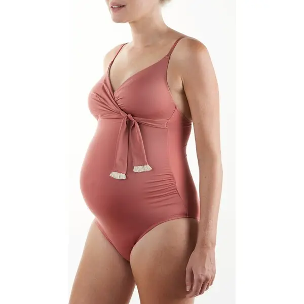 CACHE COEUR Manitoba Maternity Swimsuit - Pink