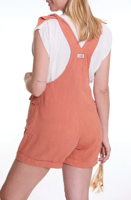 CACHE COEUR Maternity Shorts Overall Eloise - Apricot