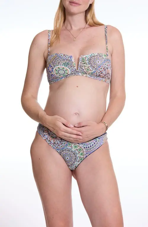 CACHE COEUR Mandala Reversible Maternity Bikini