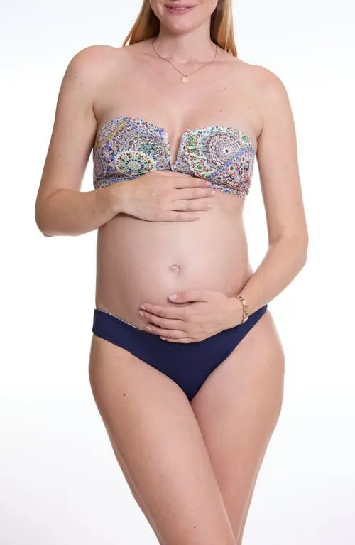 CACHE COEUR Mandala Reversible Maternity Bikini