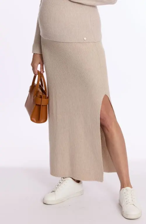 CACHE COEUR Monica Maternity Skirt - Beige