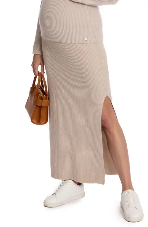 CACHE COEUR Monica Maternity Skirt - Beige