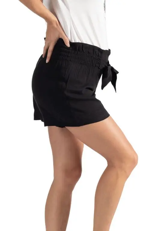 CACHE COEUR Nubie Maternity Shorts - Black