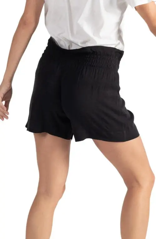 CACHE COEUR Nubie Maternity Shorts - Black