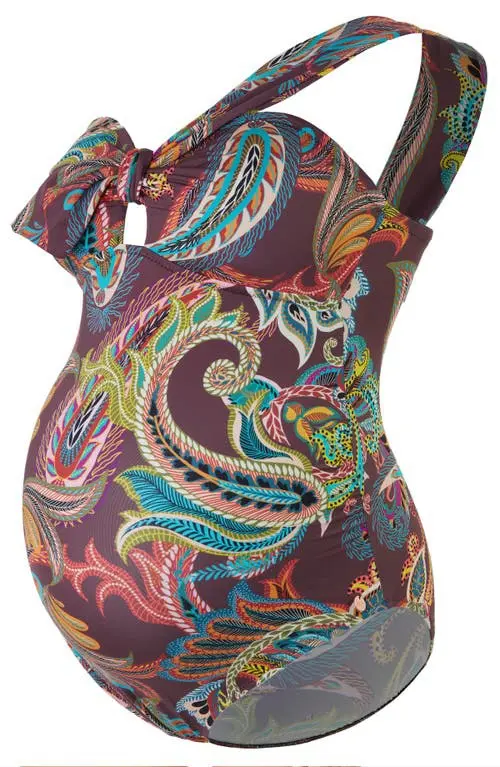 CACHE COEUR Maternity Bandana One-piece Swimsuit