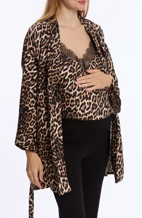 CACHE COEUR Roxane Maternity And Nursing Kimono