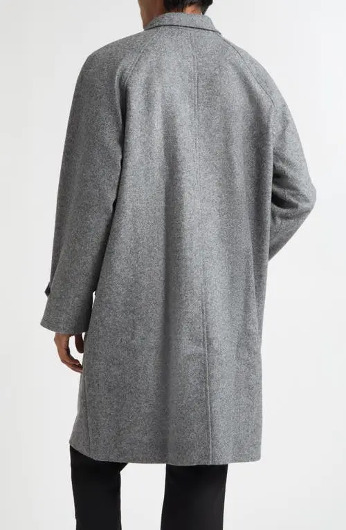 PALMES Heritage Herringbone Wool Coat