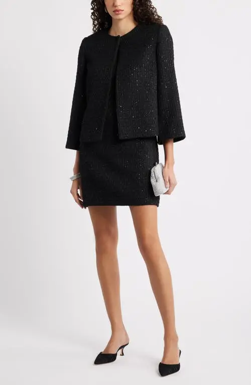 Nordstrom Bouclé Minidress