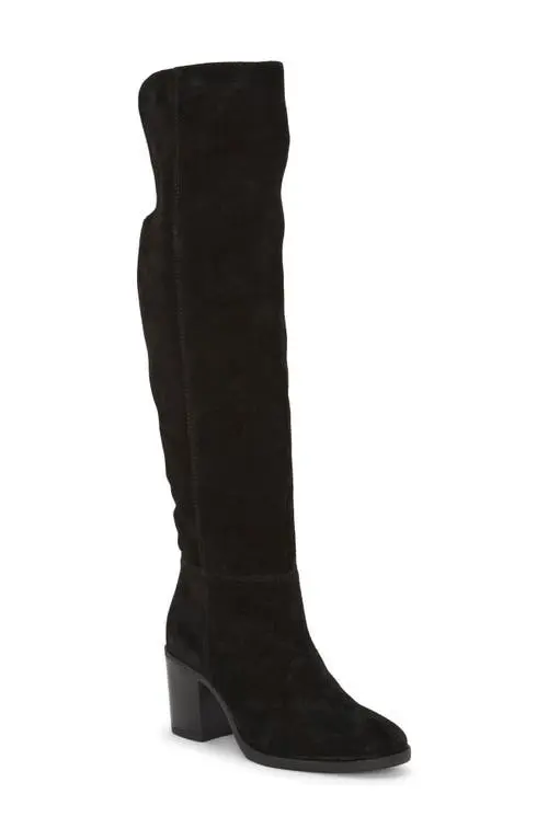 Lucky Brand Borah 2 Knee High Boot - Black Krvsde
