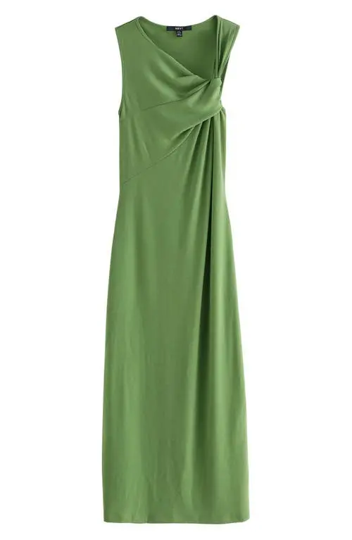 NEXT Slinky Ruched Maxi Dress
