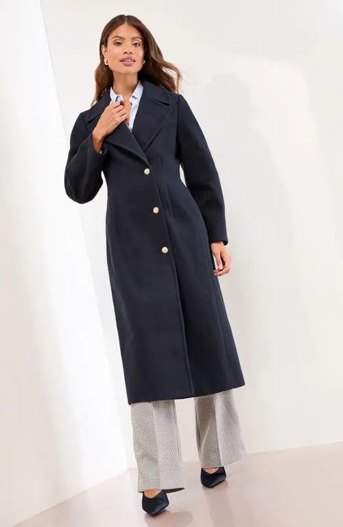 LIPSY Button Longline Coat