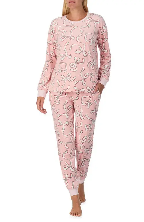 Kate Spade New York Print Pajamas - Pink/print