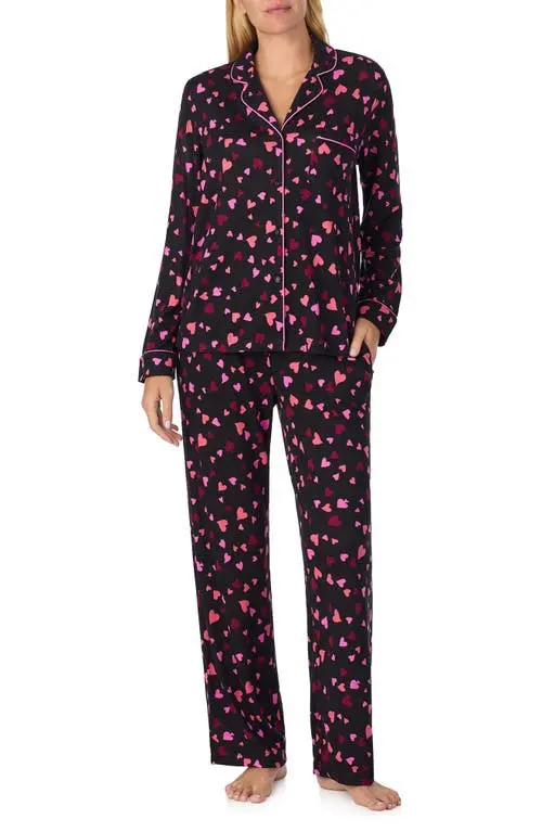 Kate Spade New York Print Pajamas - Black/multi