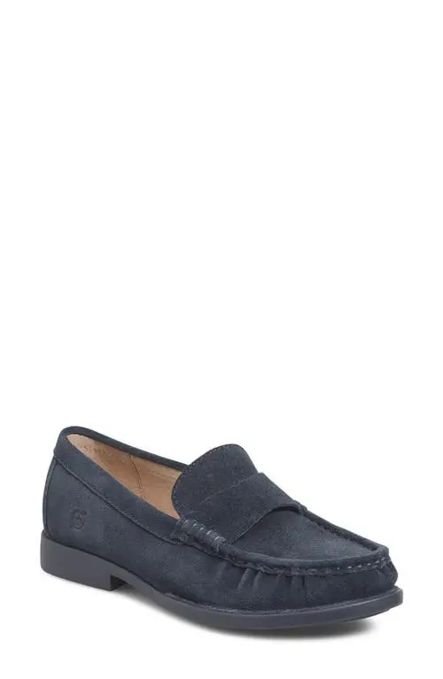 BØRN Maris Loafer - Navy Suede