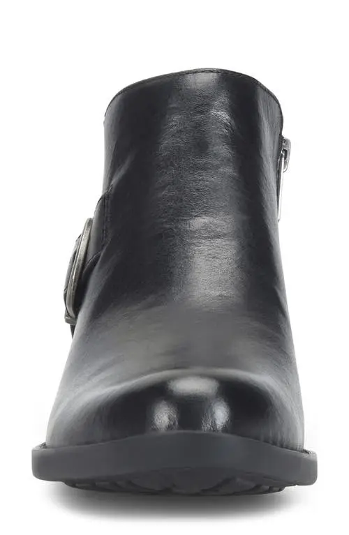 BØRN Kace Leather Bootie - Black Leather