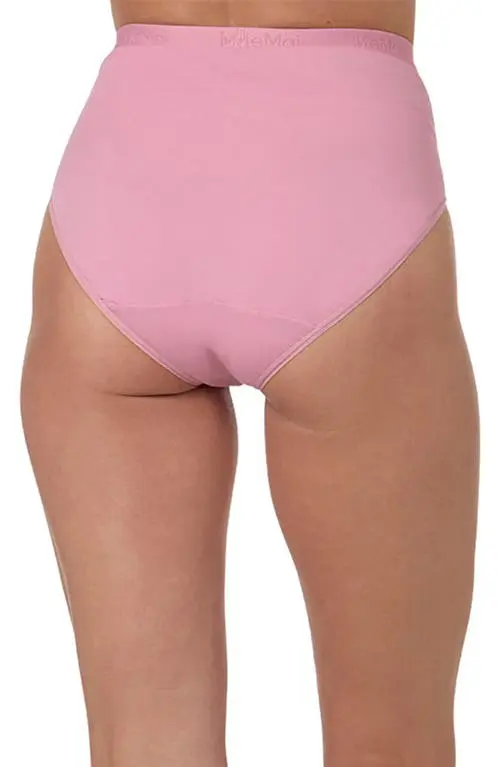 MEMOI Stretch Cotton 3-pack Briefs - Blush