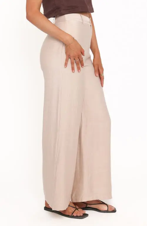 PETAL & PUP Lauren High-waist Wide-leg Pants