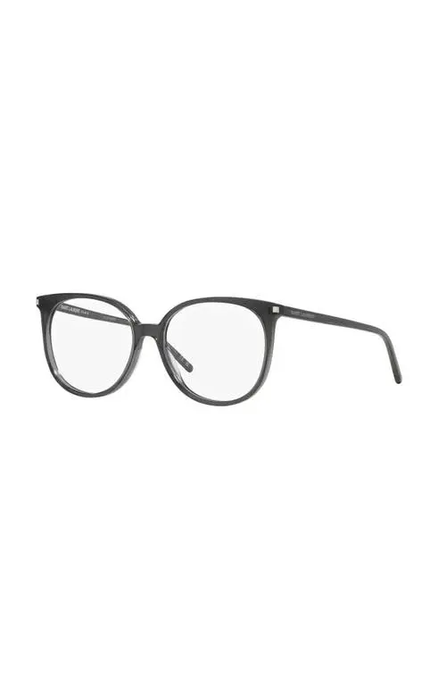 Saint Laurent 54mm Round Optical Glasses - Green