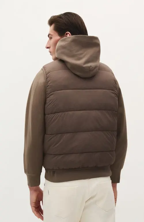 SCALPERS Charlie Puffer Vest - Brown