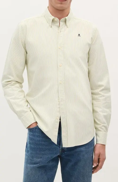 SCALPERS New Oxford Bd Shirt - Lime