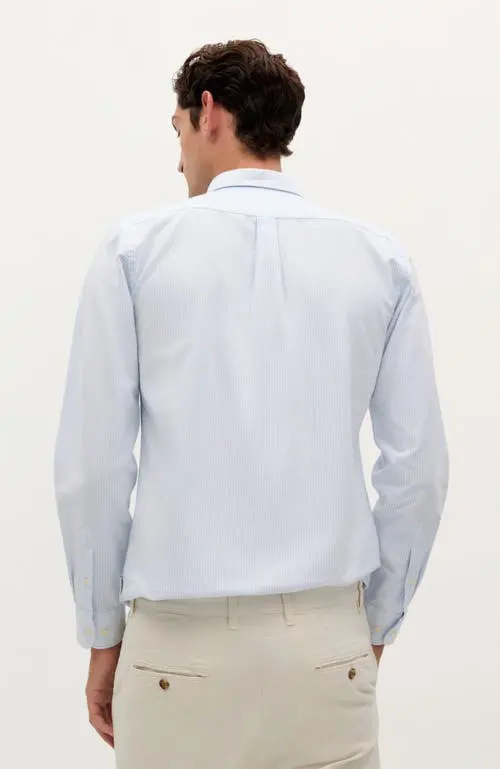 SCALPERS New Oxford Bd Shirt - Skyblue
