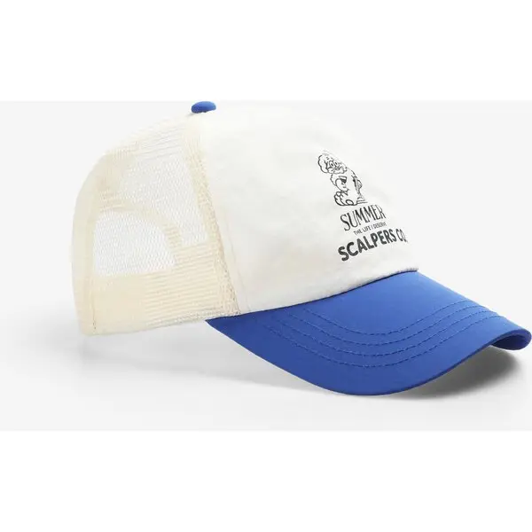 SCALPERS Cove Trucker Cap - Blue
