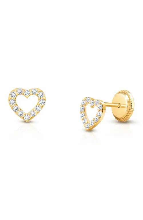 TINY BLESSINGS 14k Gold Love Of Mine Stud Earrings - 14k Yellow Gold