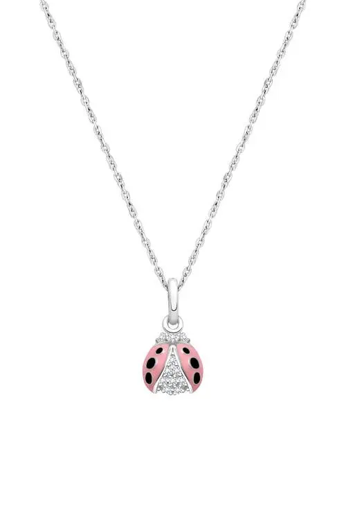 TINY BLESSINGS Love Bug Pendant Necklace - Sterling Silver
