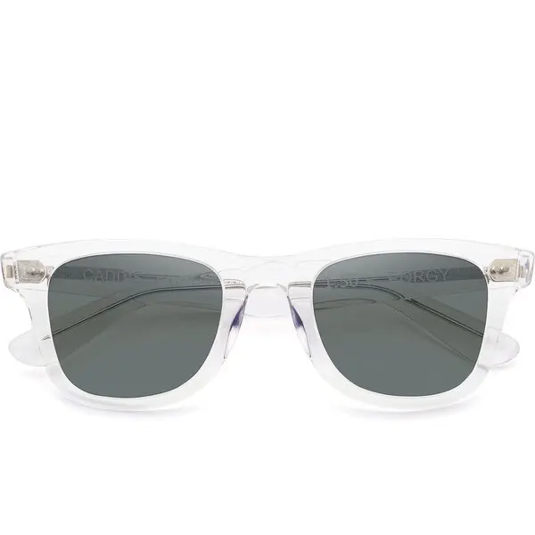 CADDIS Porgy Backstage Polarized Sunglasses - Gloss Vodka - Polarized Gray