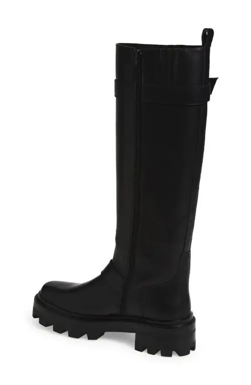 Jeffrey Campbell Sybill Lug Sole Knee High Boots