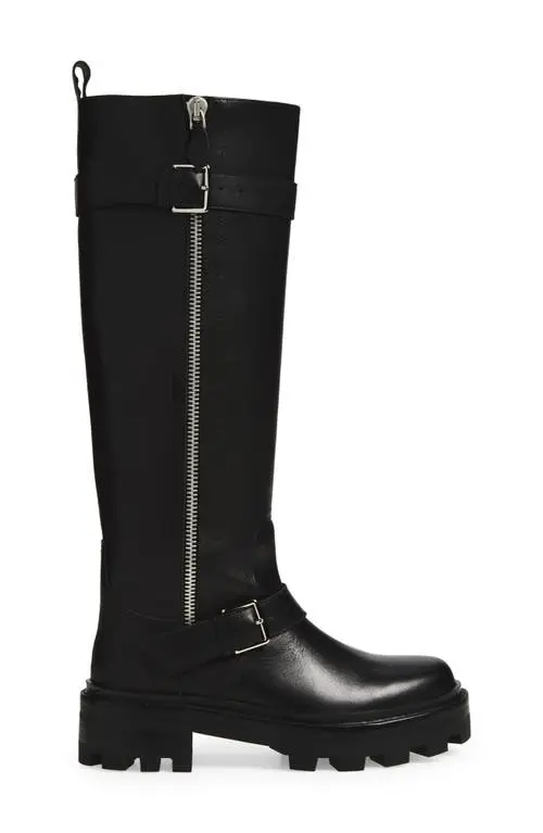 Jeffrey Campbell Sybill Lug Sole Knee High Boots