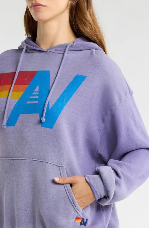 Aviator Nation Logo Relaxed-fit Graphic Hoodie