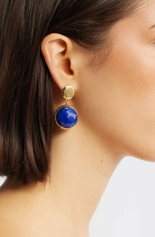 Nest Jewelry Lapis Lazuli Drop Earrings