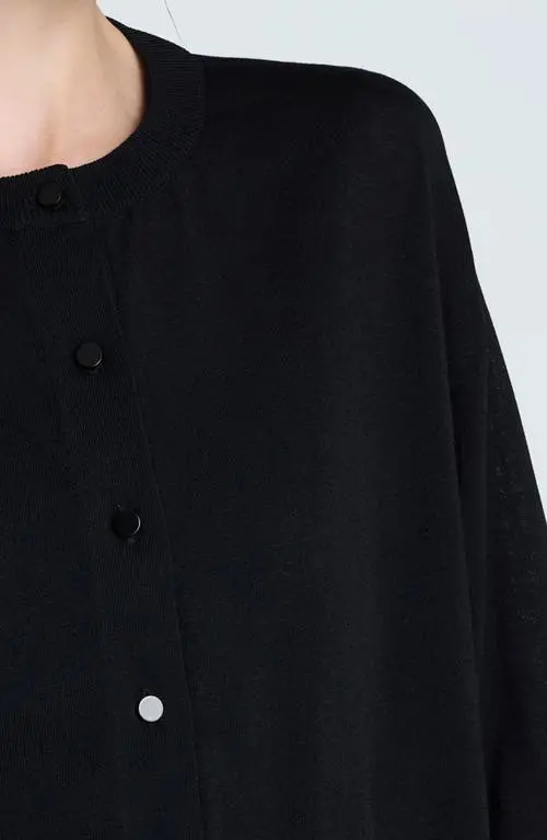 KENNETH COLE Semisheer Knit Cardigan