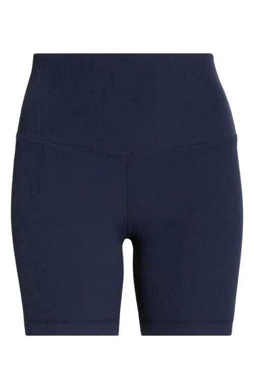 MPG Ribbed High-waist Shorts