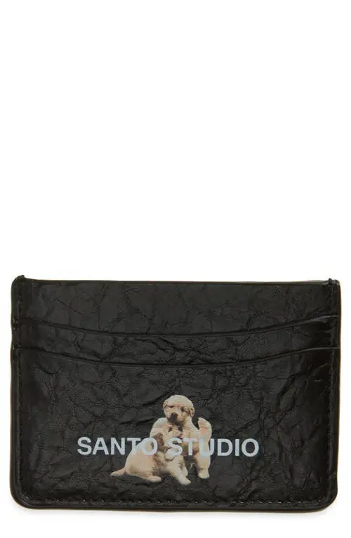 SANTO STUDIO X Paul Rodriguez Card Holder - Black