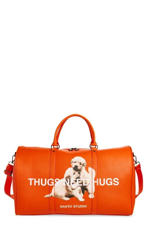 SANTO STUDIO Jett Lawrence Duffel Bag - Orange