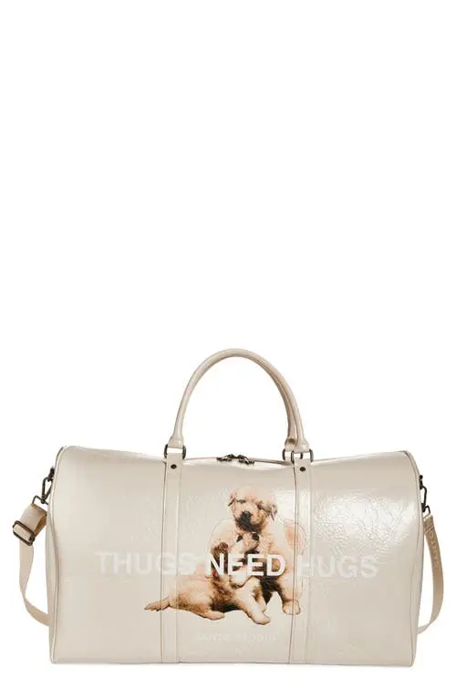 SANTO STUDIO Twitch Stenberg Ivory Duffle Bag - Cream
