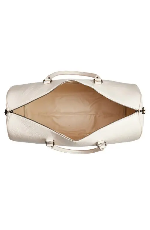 SANTO STUDIO Twitch Stenberg Ivory Duffle Bag