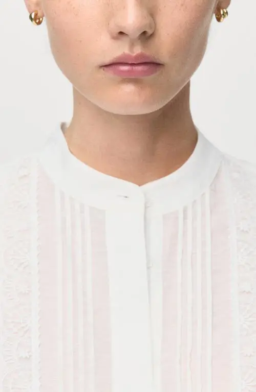 Mango Stitch Detail Shirt