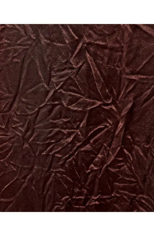 Mango Crinkled Effect Straight-leg Trousers