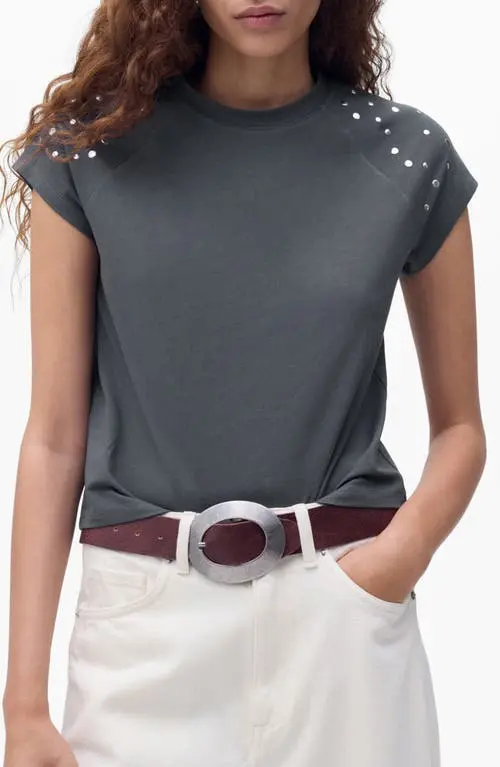 Mango Studded Crop Top