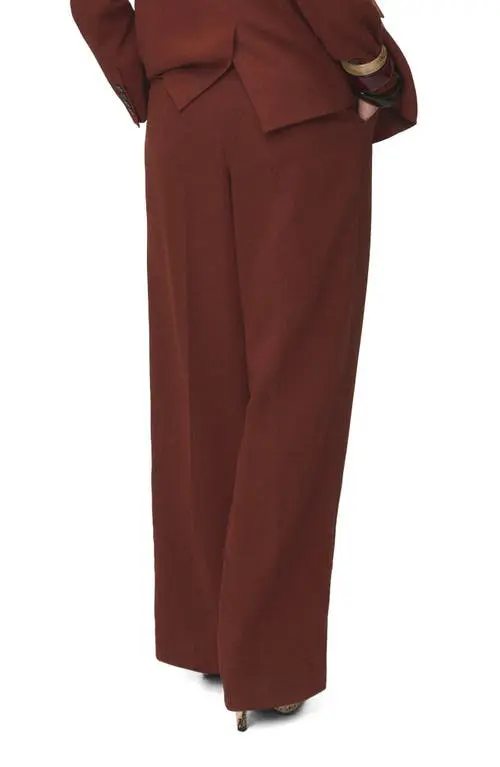Mango Modal Blend Straight-leg Trousers