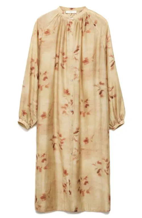 Mango Leaf Print Caftan