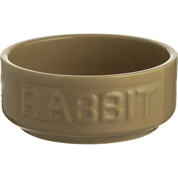 MASON CASH Cane Rabbit Bowl By - Brown