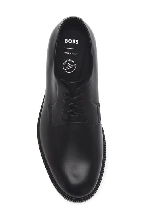 BOSS Dresletic Leather Plain Toe Derby
