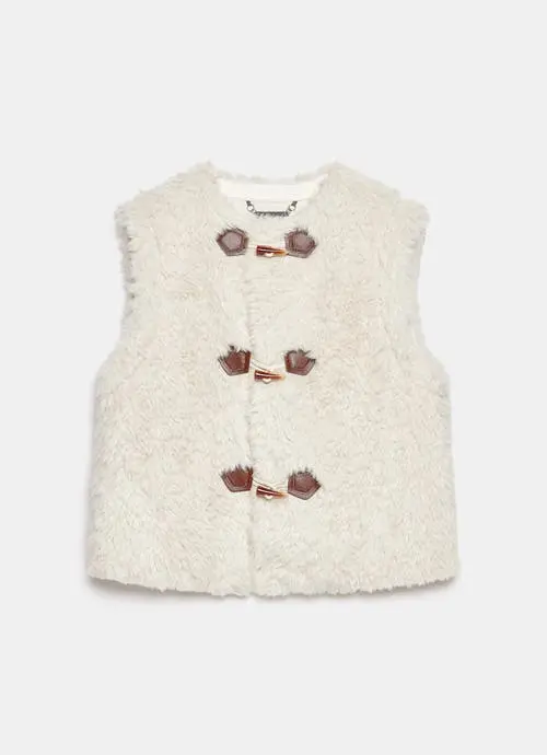 Mint Velvet Faux Fur Vest