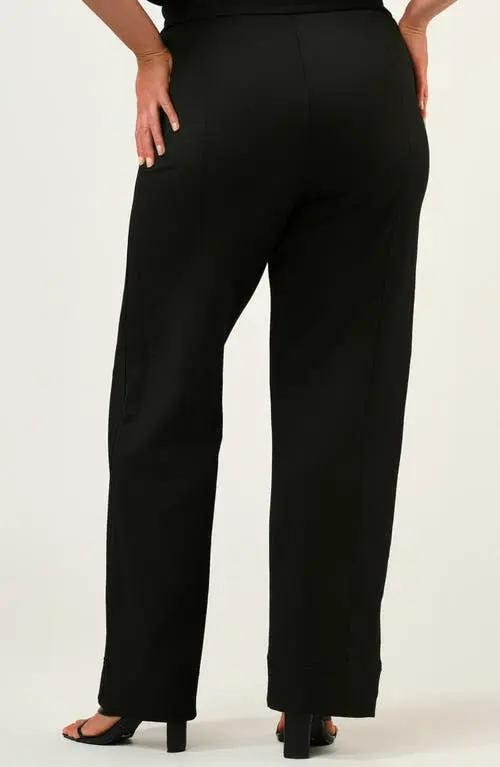 ESTELLE Jolene High-waist Straight-leg Pants