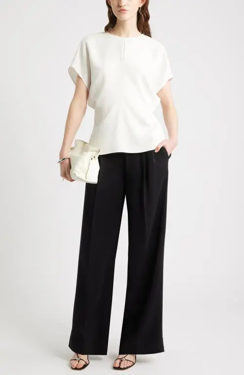 Nordstrom Pleat Front Pull-on Trousers